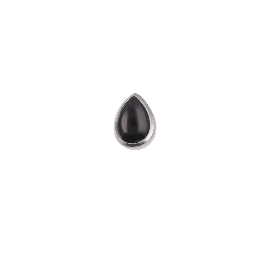 Teardrop Onyx - Tremun Piercing