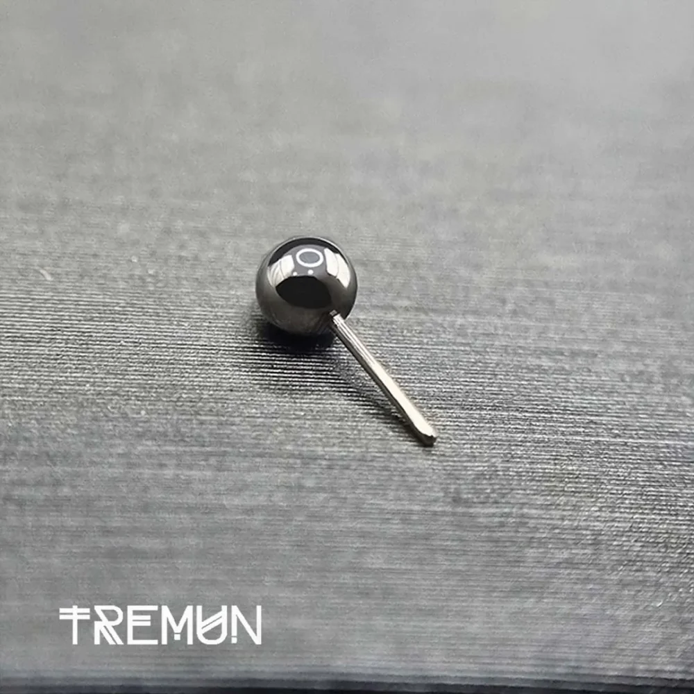 F-136 Titanium Ball Push Pin - Tremun Piercing