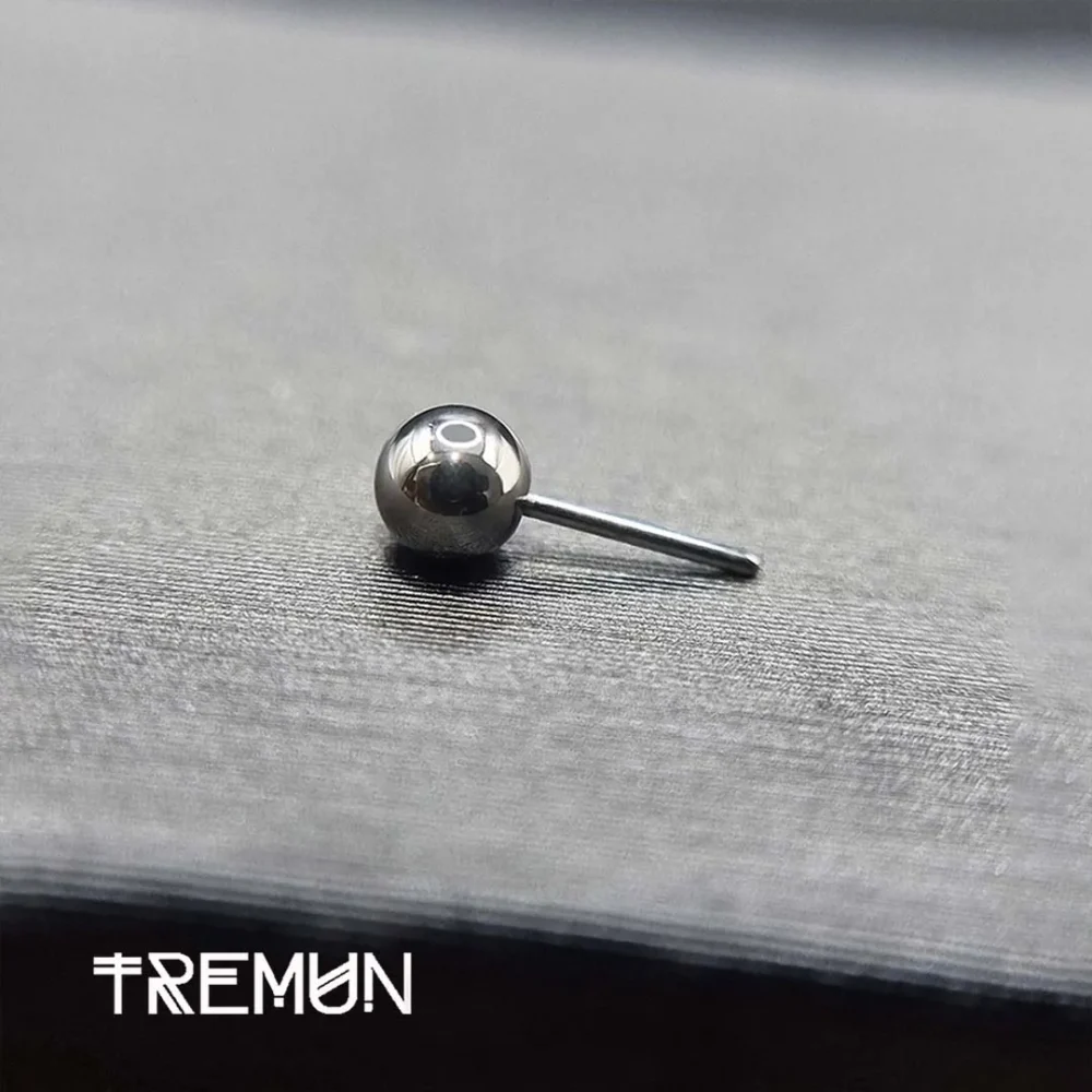 F-136 Titanium Ball Push Pin - Tremun Piercing
