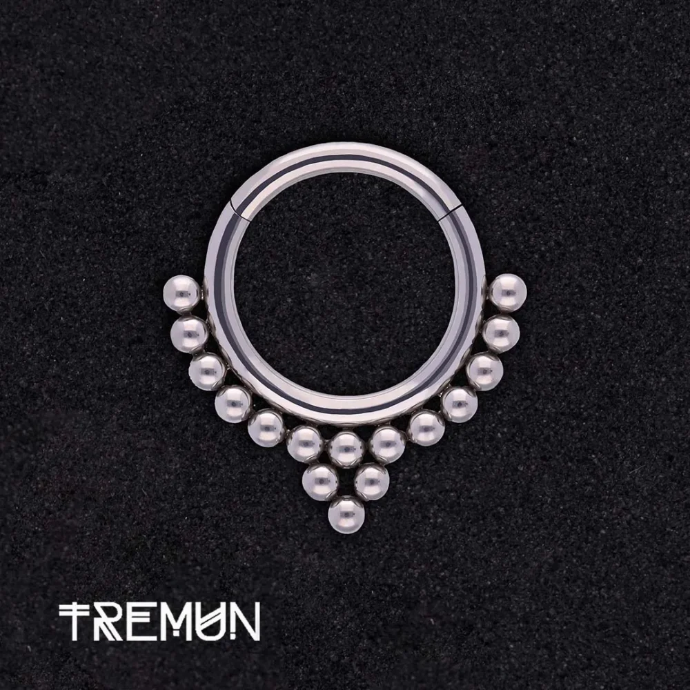 Pauline Titanium Clicker Ring | Großhandel Schmuck